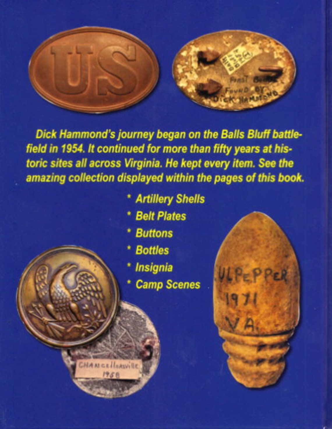 The Hammond Civil War Collection. Civil War Relic Book - Etsy