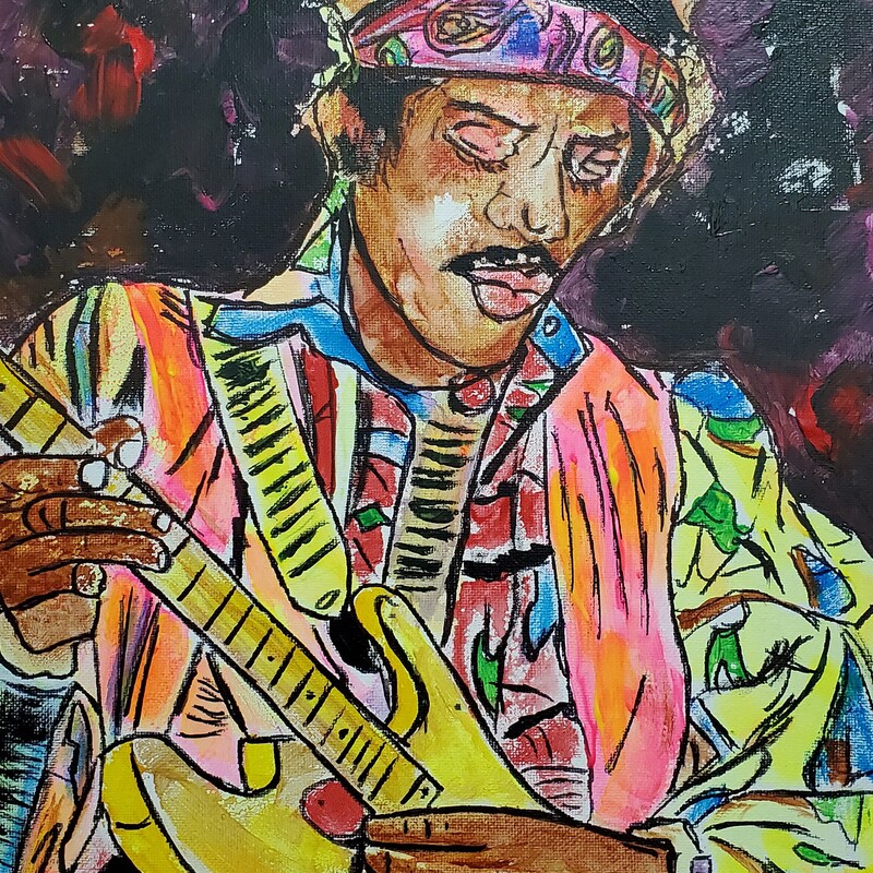Jimi Hendrix Svg - Etsy