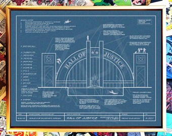 Hall of Justice - Etsy
