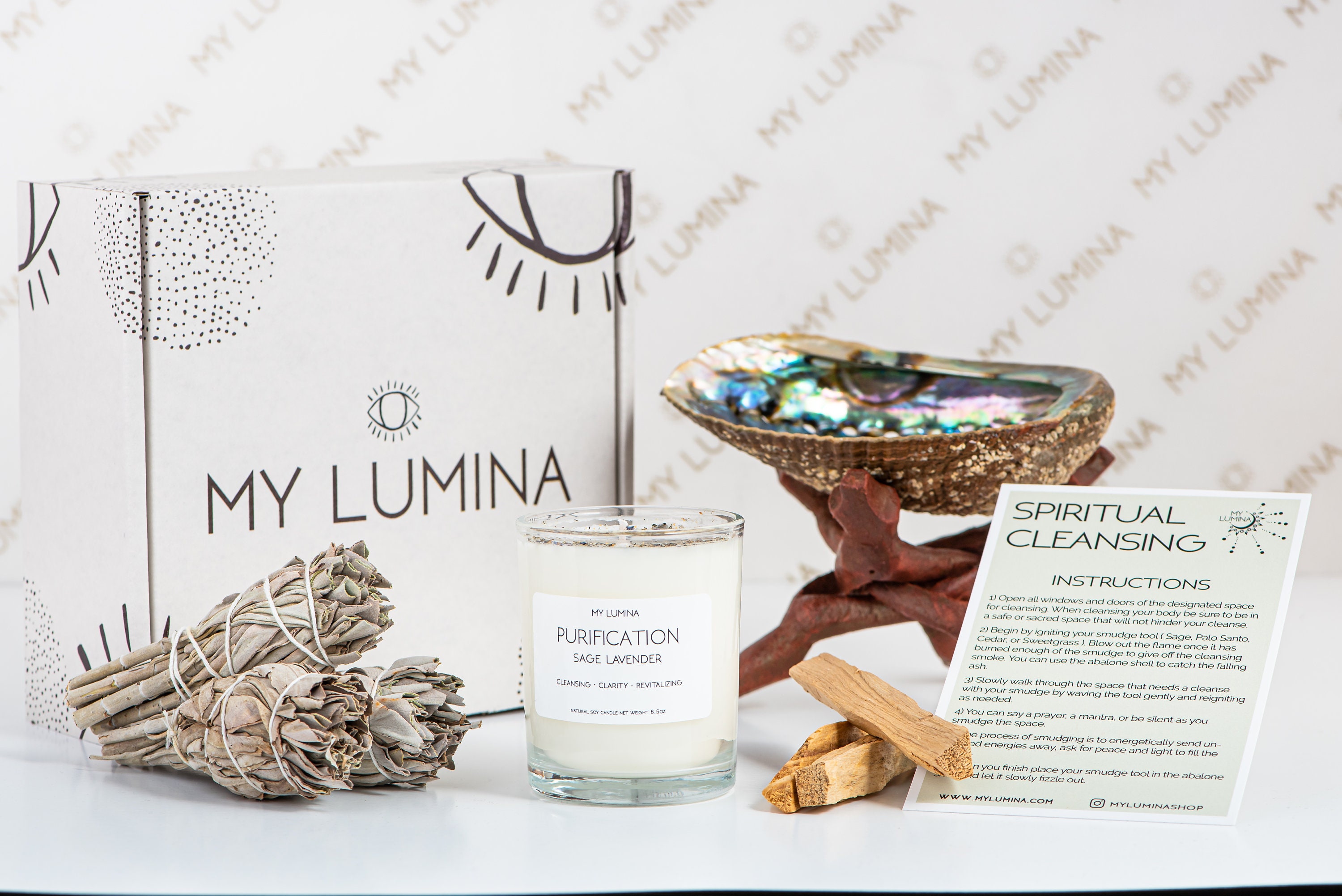 Smudge Kit for a New Home Cleansing for Blessing & Positive | Etsy