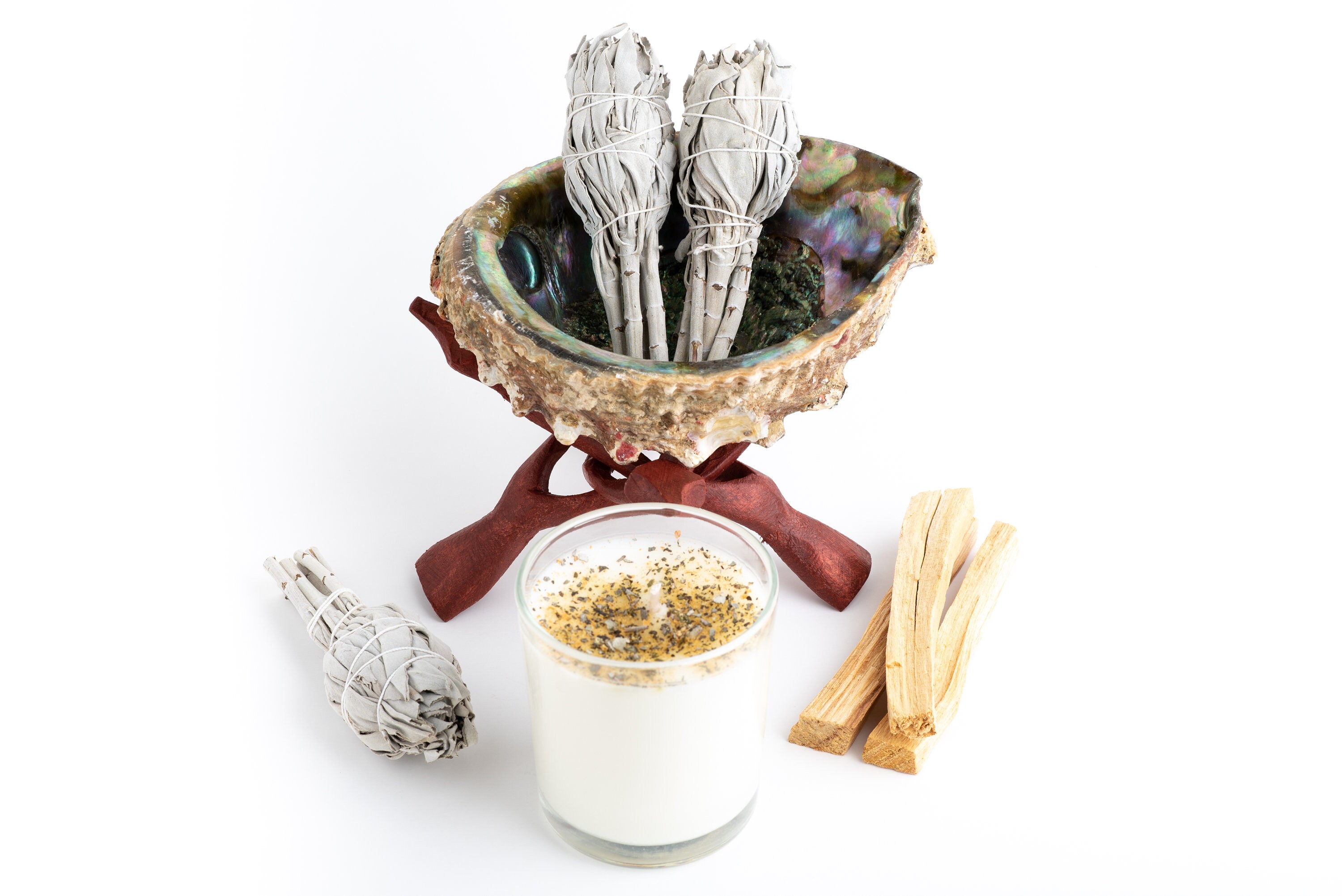 Smudge Kit for a New Home Cleansing for Blessing & Positive | Etsy