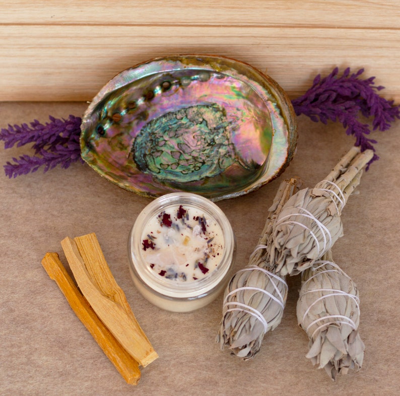 Home Smudging Kit /premium Abalone Shell/smudging Love - Etsy