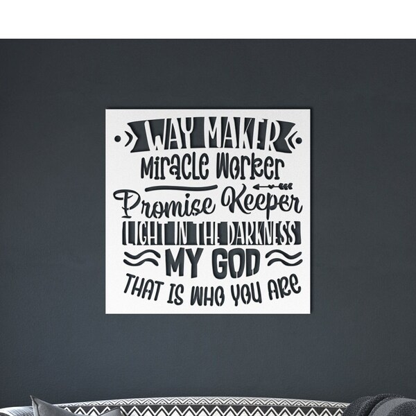 Way Maker Sign - Etsy