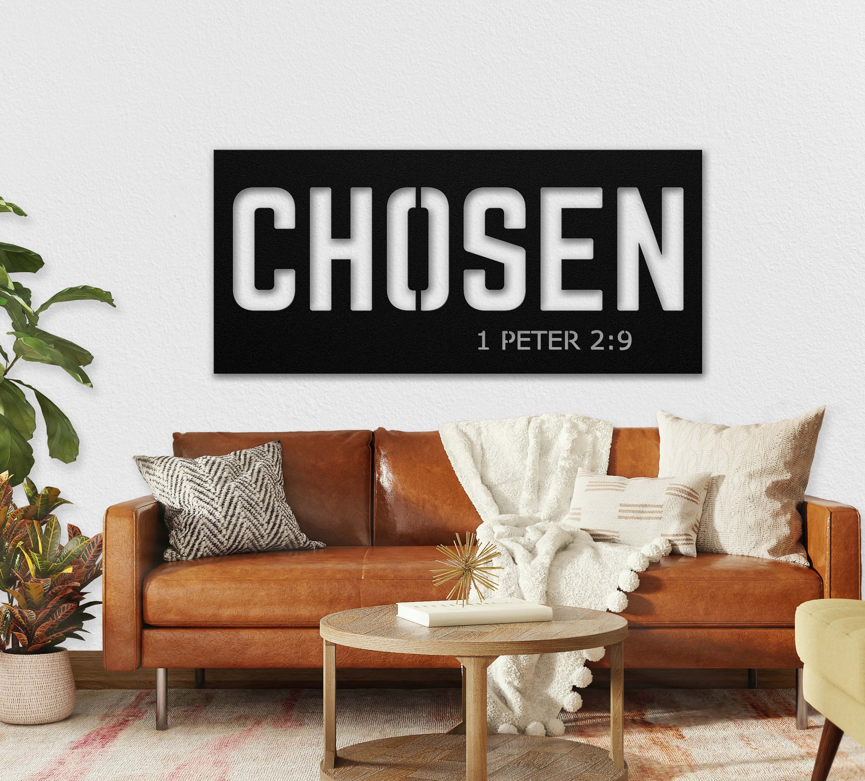 Christian Metal Wall Art Laser Cut Wall Art Bible Verse - Etsy