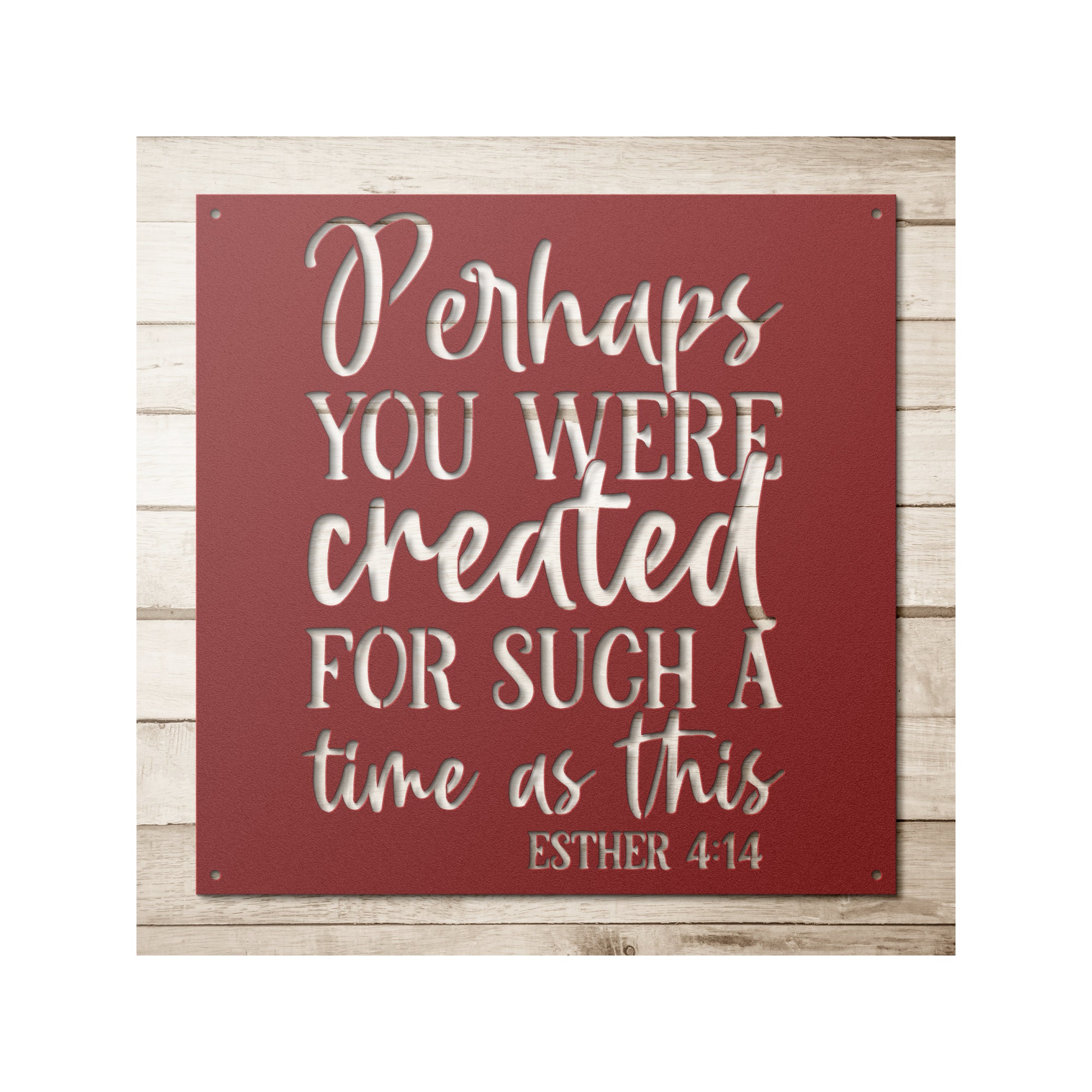 Christian Metal Wall Art Laser Cut Wall Art Bible Verse | Etsy