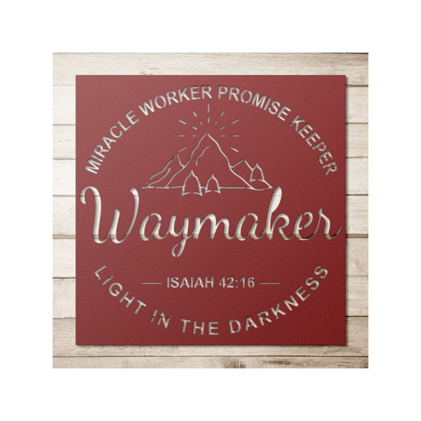 Waymaker Wall Art - Etsy