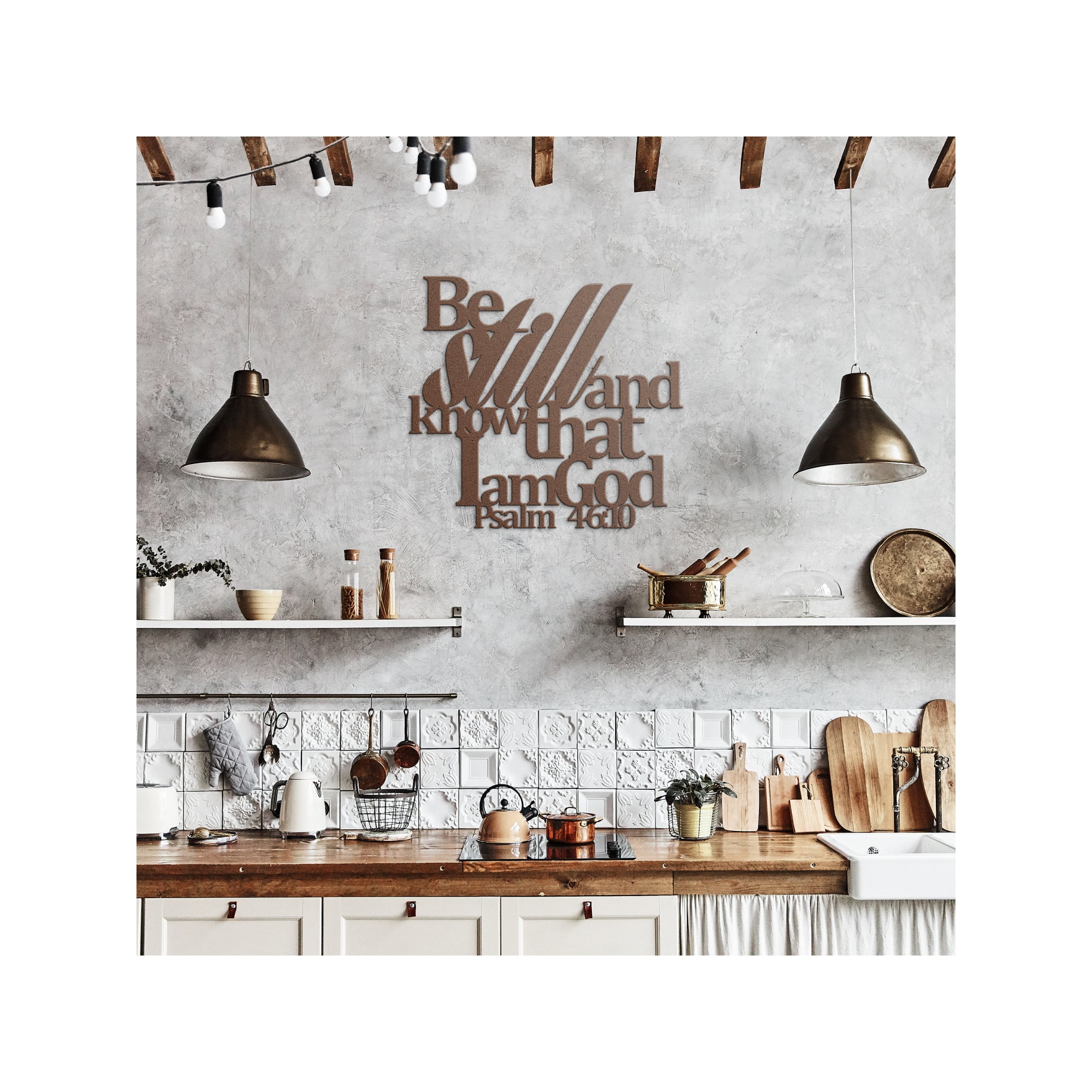 Christian Metal Wall Art Scripture Wall Art Bible Verse - Etsy