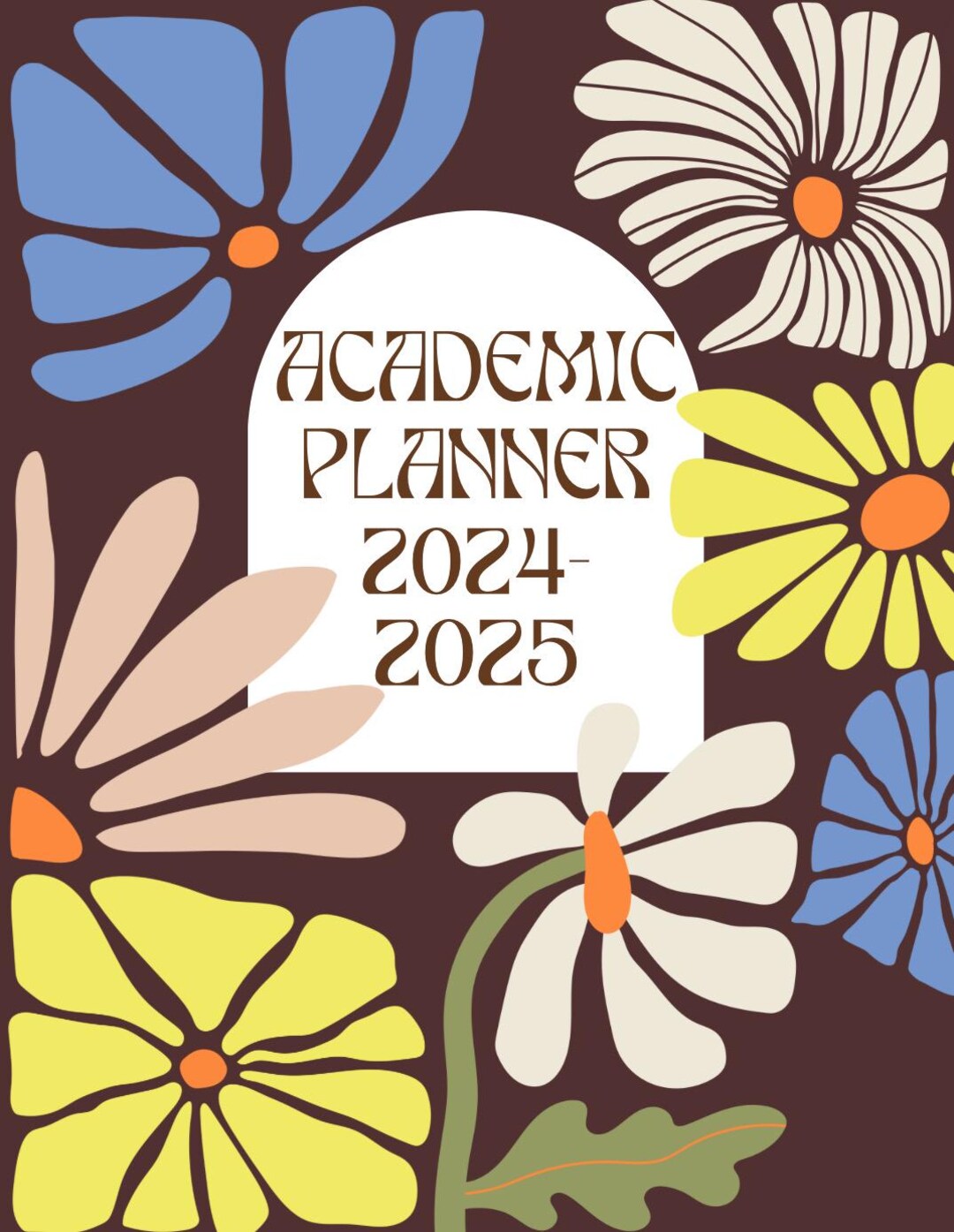 Academic Planner 2024-2025 GARDEN - Etsy