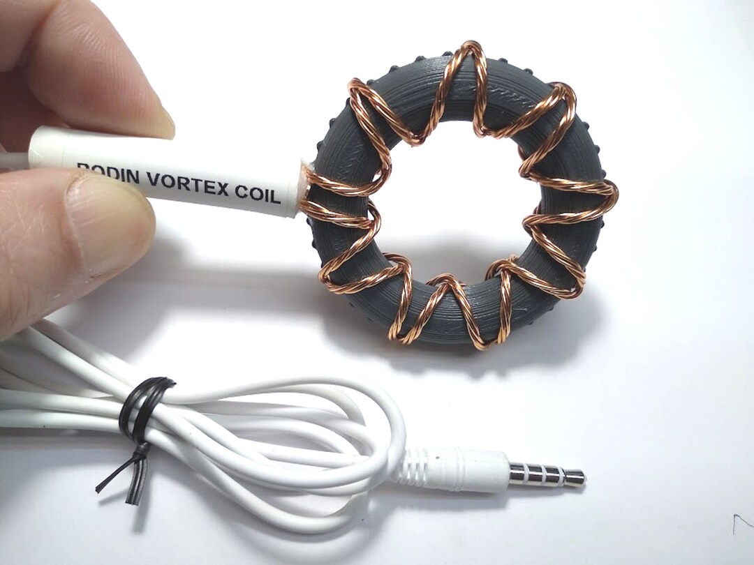 RODIN COIL Vortex Toroid Toroid Toroidal Vortex Wave Generator Orgone ...