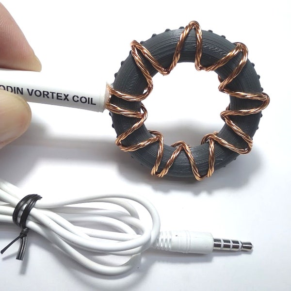 Toroidal Vortex Coil Wave Generator - Etsy