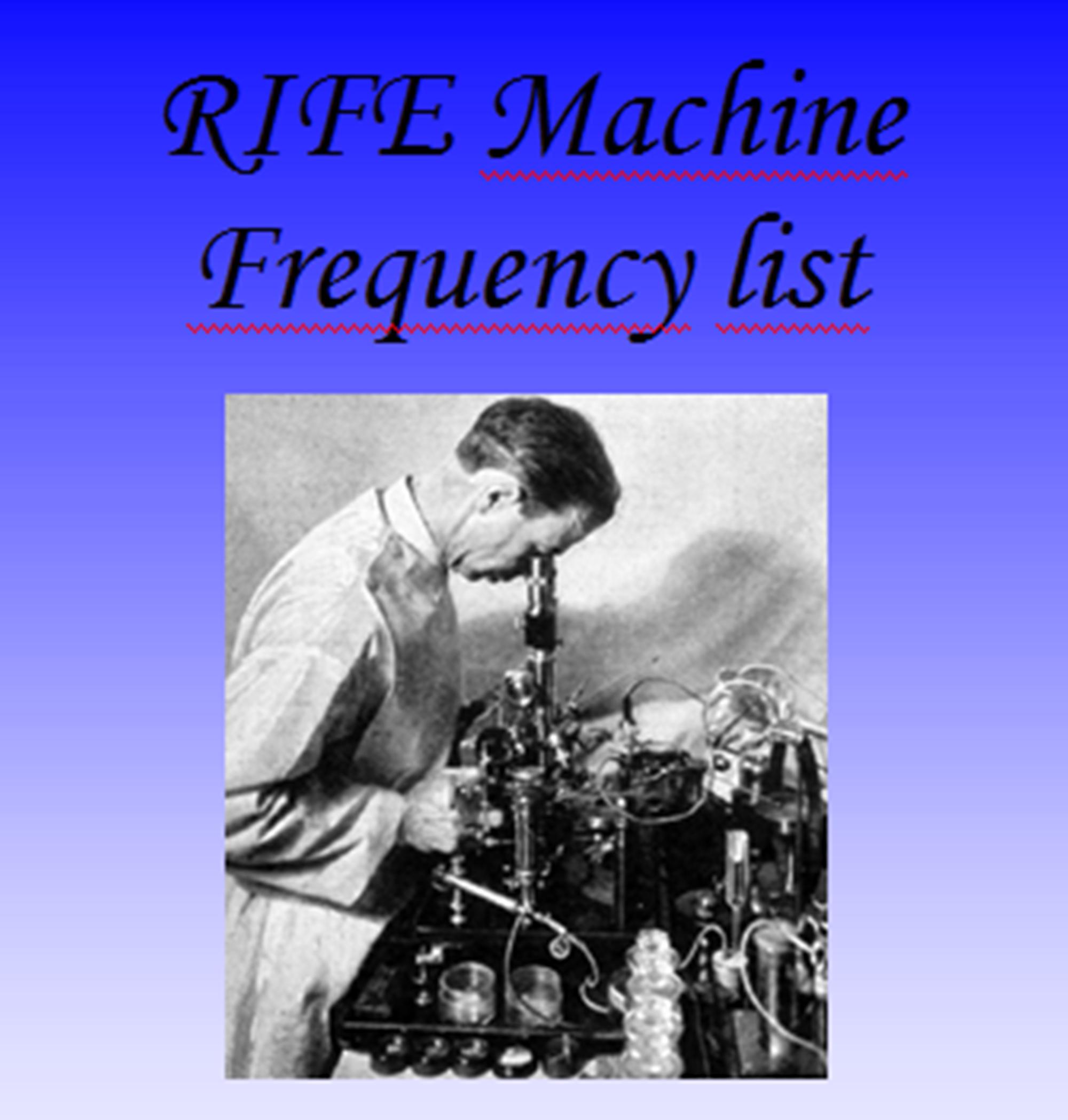PROFESSIONAL RIFE Machine New Model LK.22.01.01 Pro-max 0-499,999.00 Hz ...