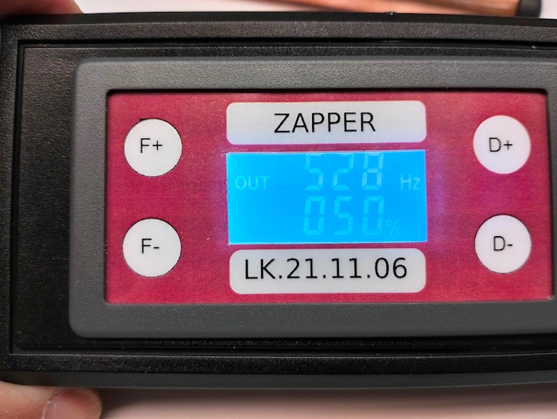 ZAPPER LK 21.11.06 Portable Hulda Clark's Frequency Zapper With Copper ...