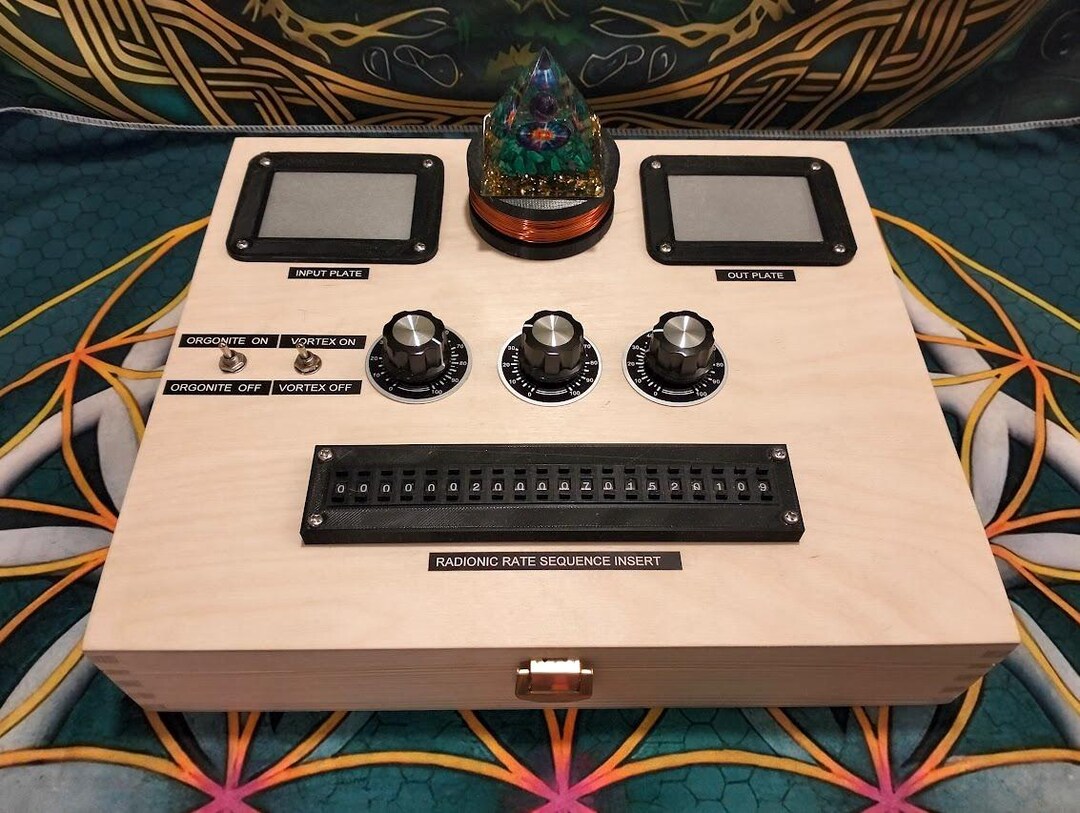 Radionics Machine Professional 20 Dials Rate Orgonite Pyramid LK ...