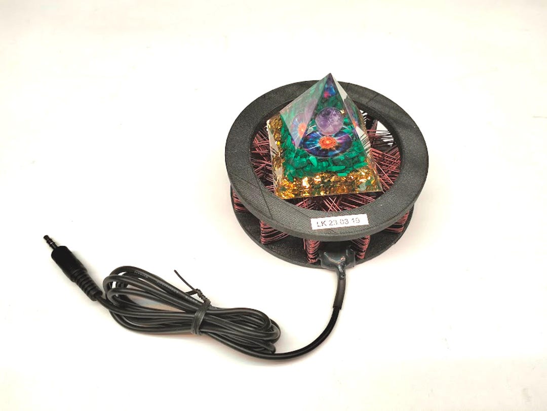 Rodin Vortex Toroidal +orgonite Pyramid Star Wave Generator Orgone ...