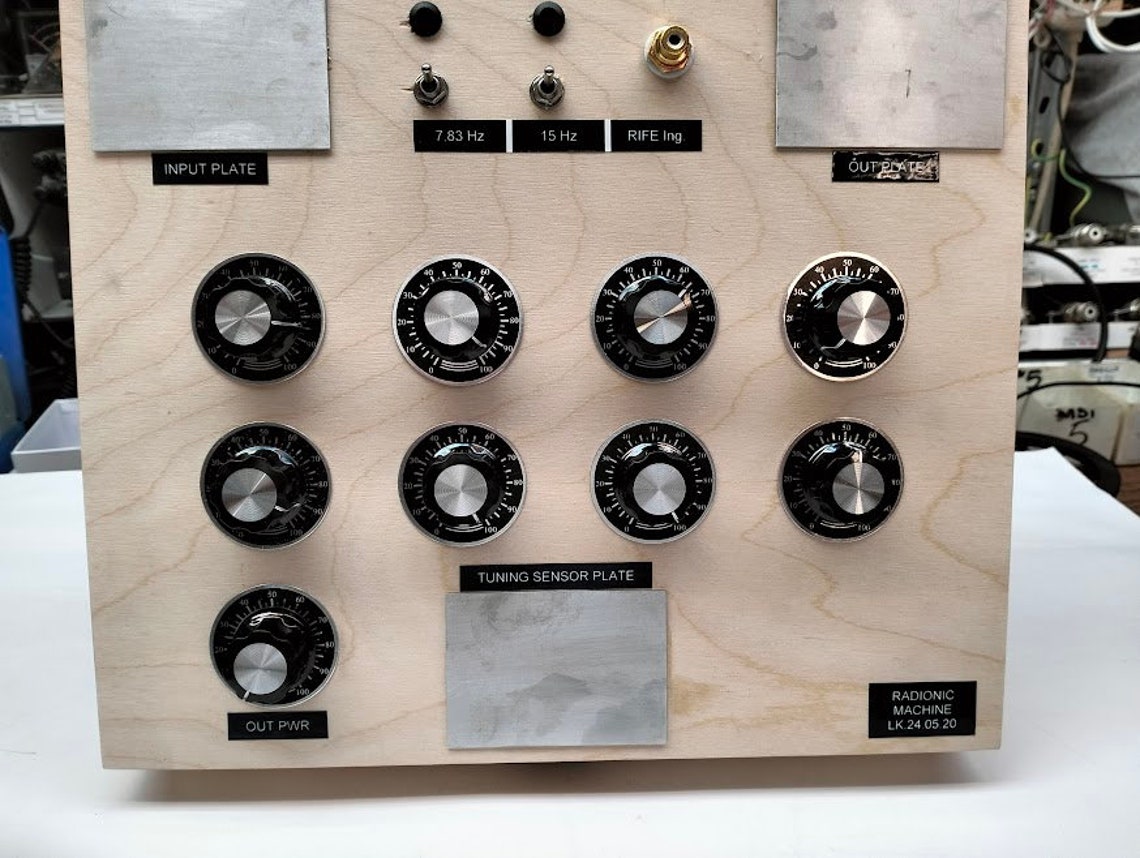 RADIONICS MACHINE Rife Machine Manifestation Intention and Remedies ...