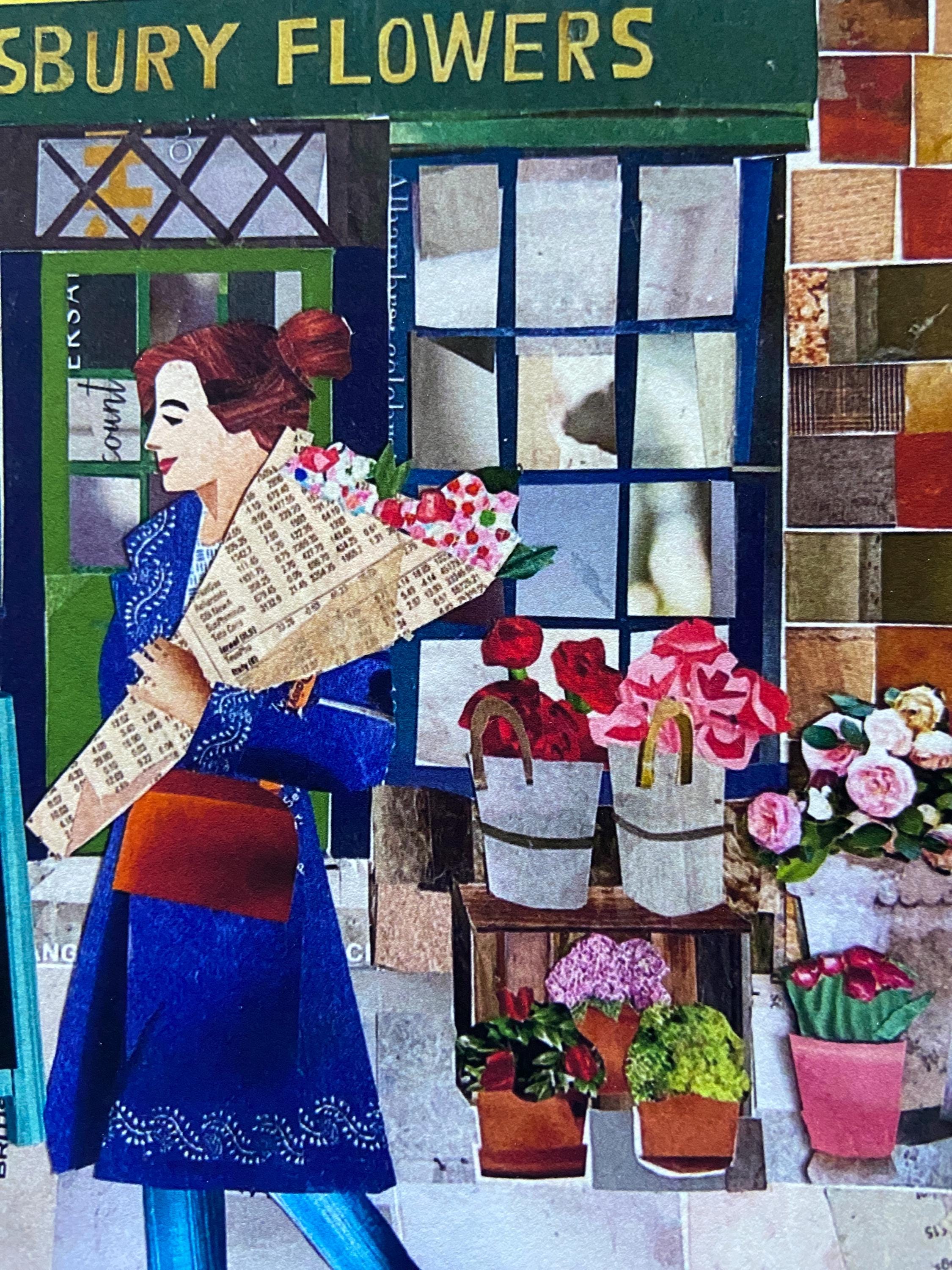 Mrs Dalloway & Flower Shop Giclée Print - Etsy