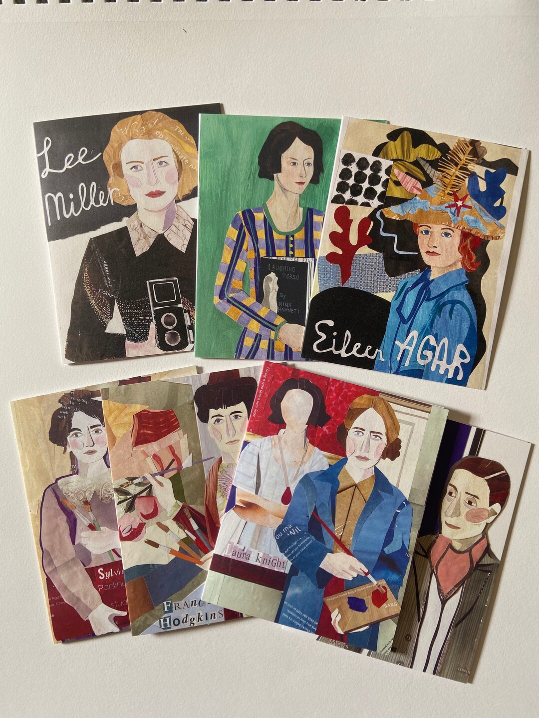 Women Artists Modern Small Greeting Cards - Etsy