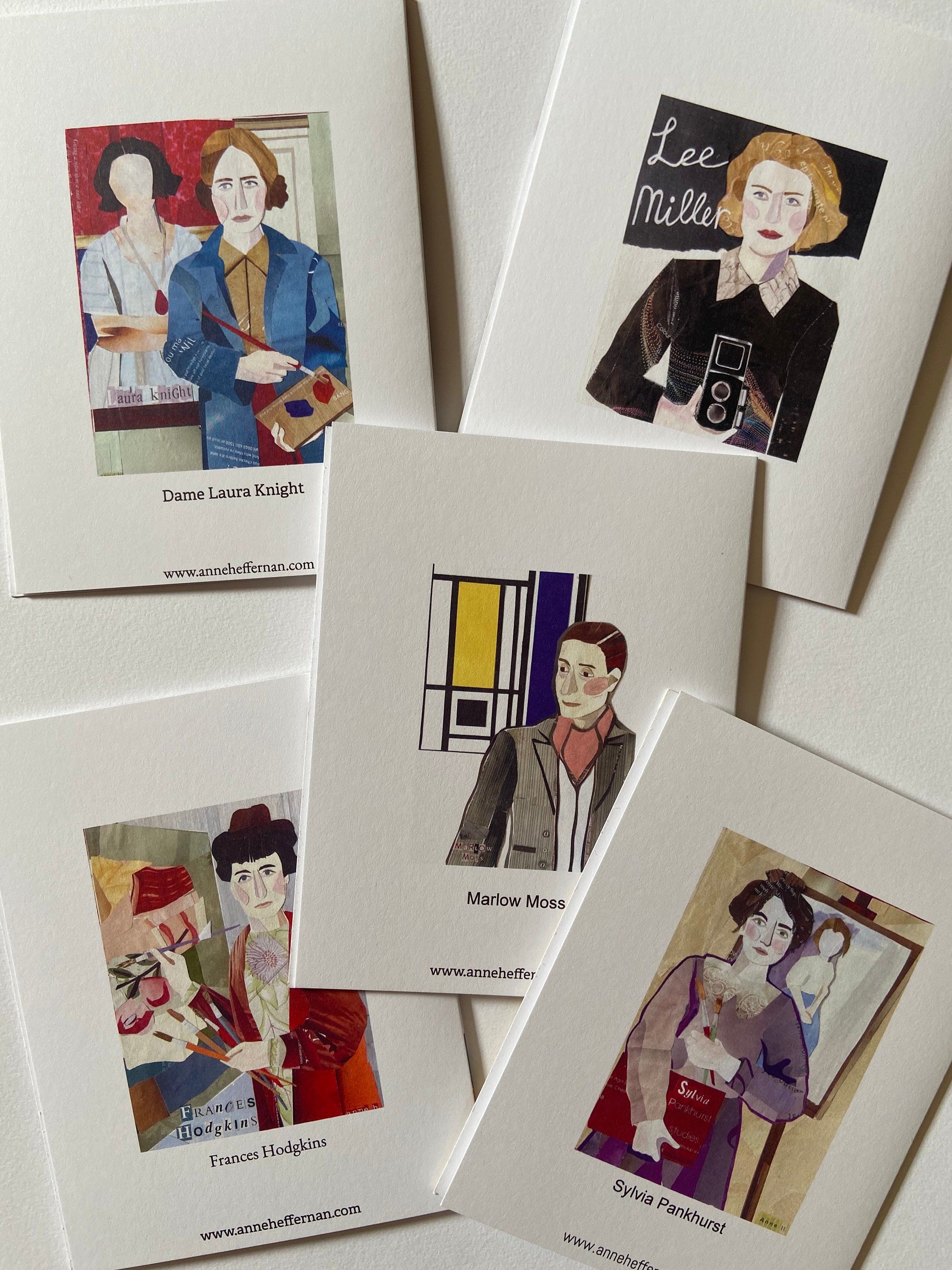 Women Artists Modern Small Greeting Cards - Etsy