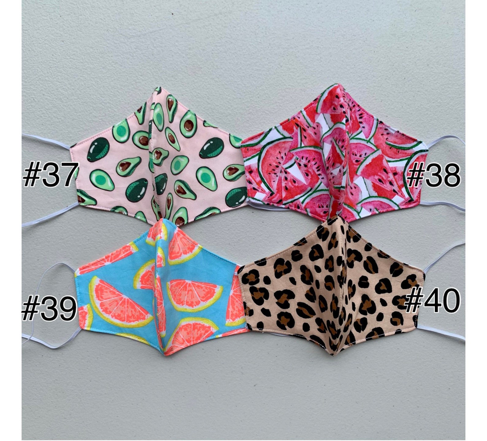 3-layered Face Mask Australian Made Reusable & Washable - Etsy Australia