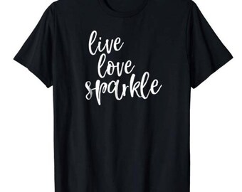 Sparkle shirt | Etsy