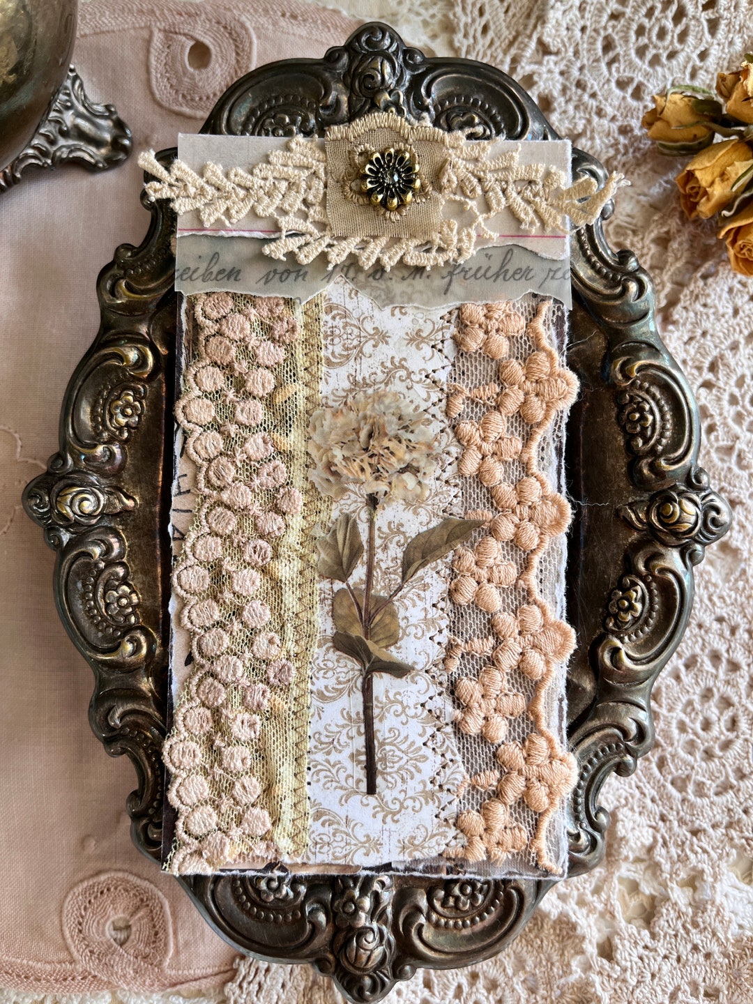 Junk Journal Collage Tag/ Card/ Ephemera/ Supplies/ Journal ...