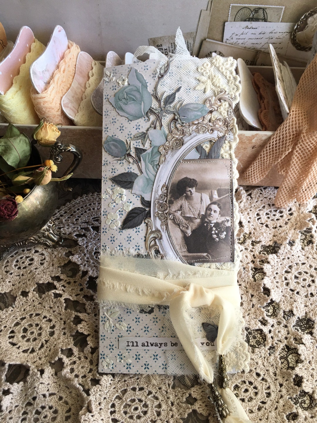 Tri-fold Junk Journal/ Booklet/ Flip-flop Junk Journal/ - Etsy