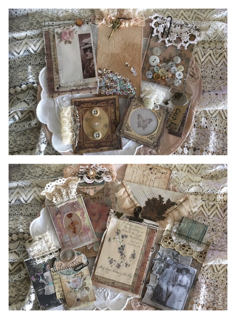 Handmade Junk Journal/ Vintage Junk Journal/ Keepsake Journal/ - Etsy