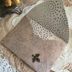 Junk Journal Envelope/ Handmade Junk Journal Pocket/ Card/ Journal ...