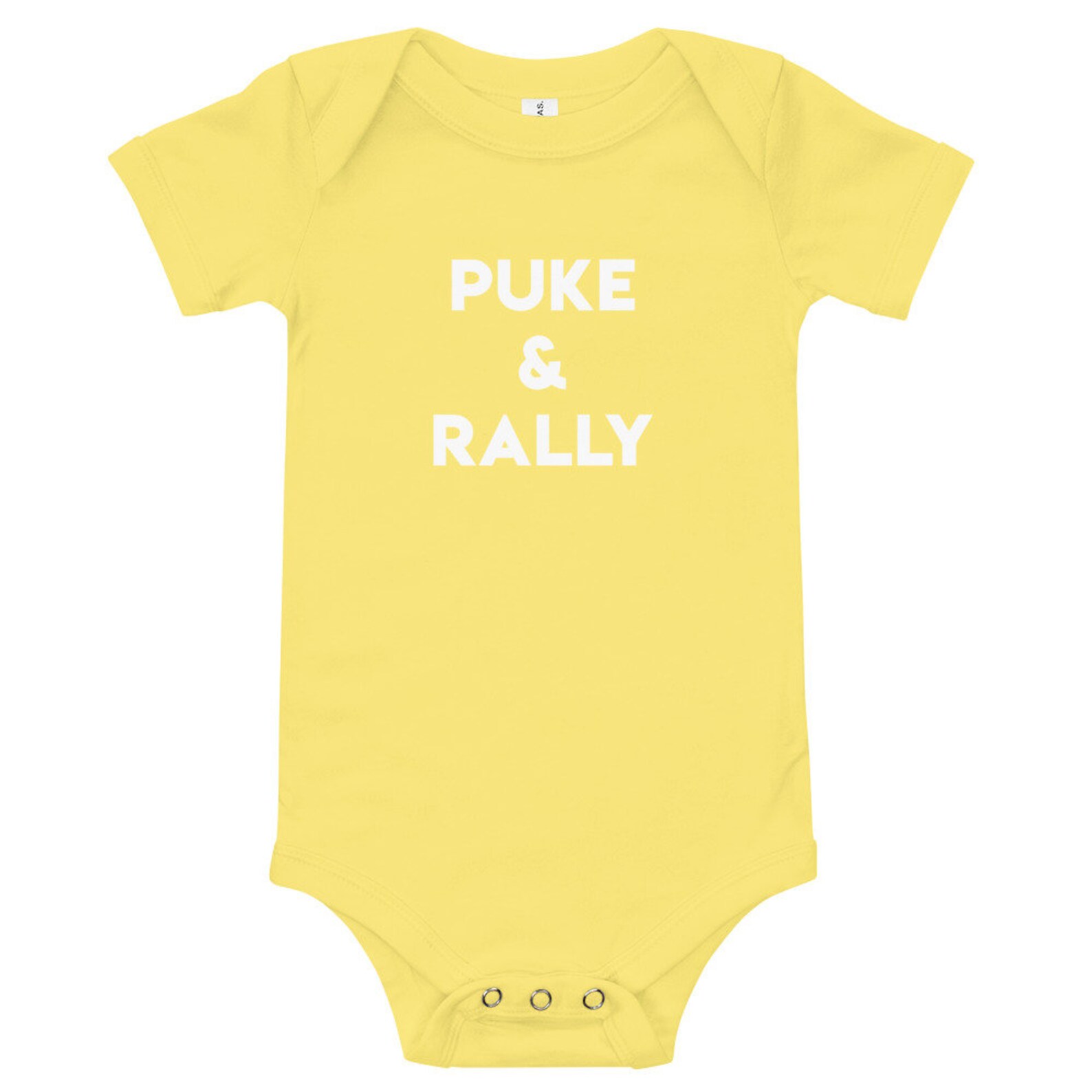 Puke & Rally Baby Bodysuit - Etsy
