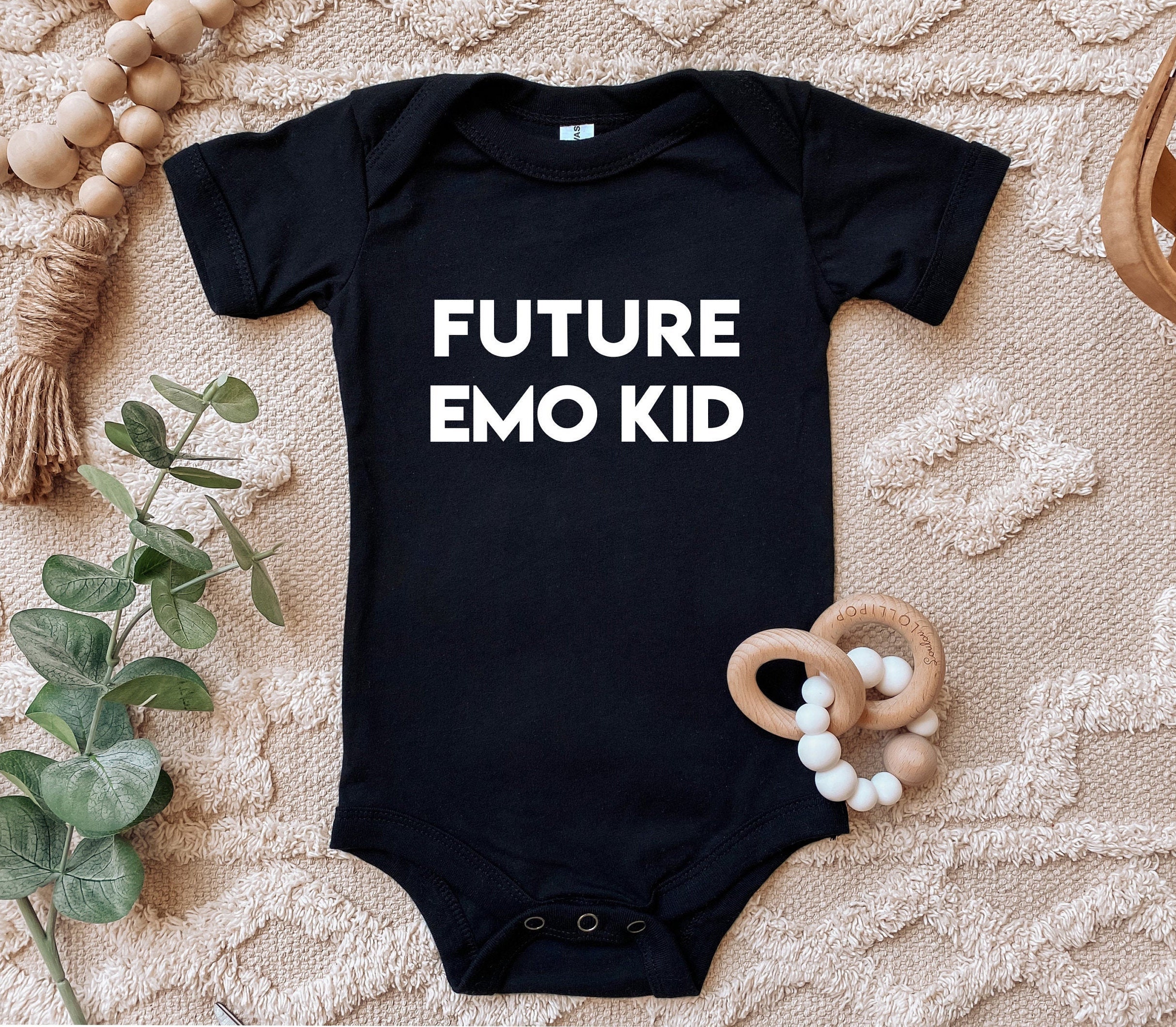 Future Emo Kid Baby Bodysuit - Etsy