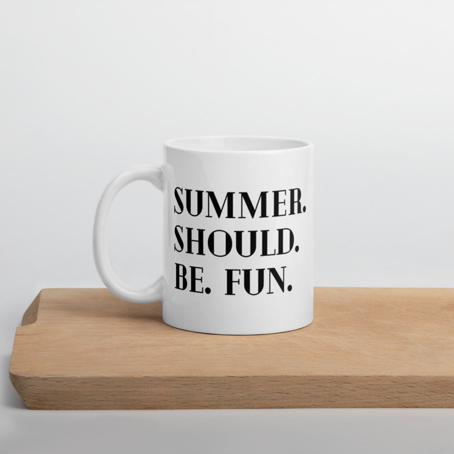 Summer Should Be Fun Summer House Mug customizable - Etsy