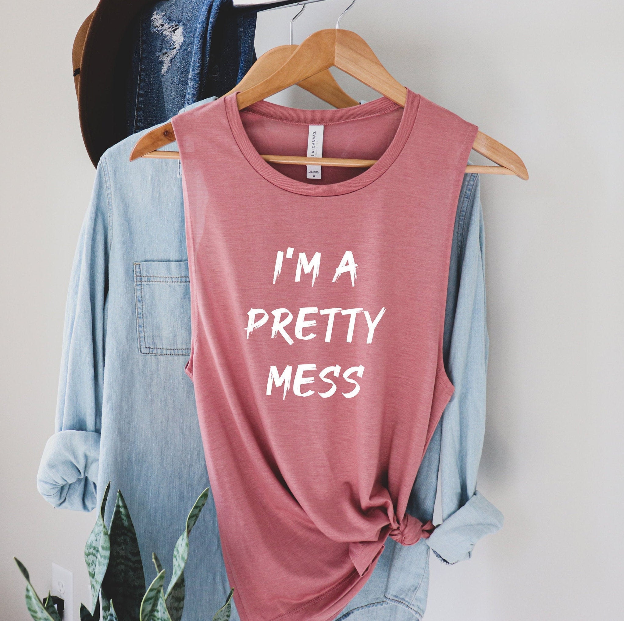 I'm A Pretty Mess Tank Bravo TV Real Housewives of - Etsy