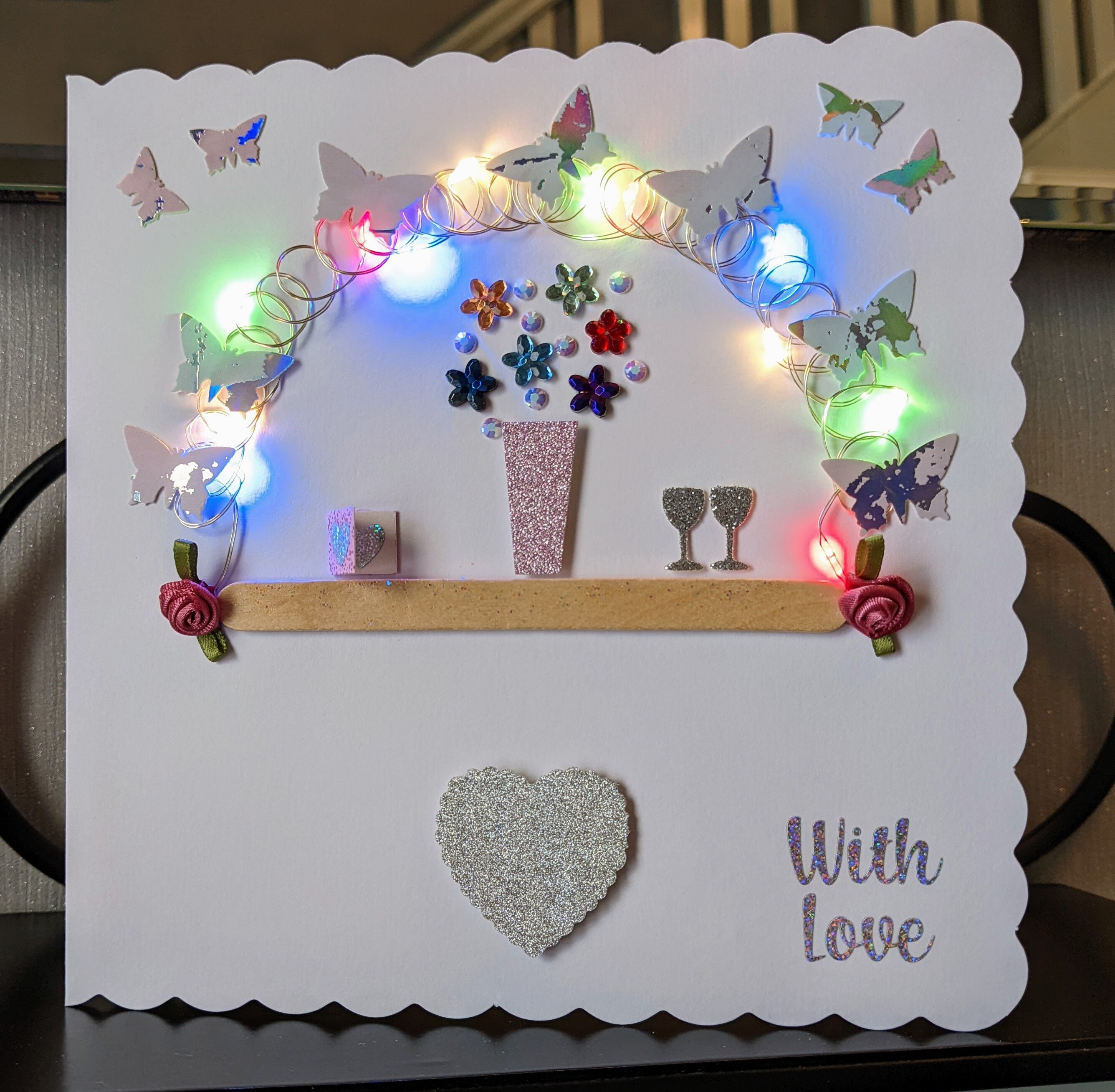 Light up Cards for Her Led Cards Extra Special Cards Friend - Etsy UK