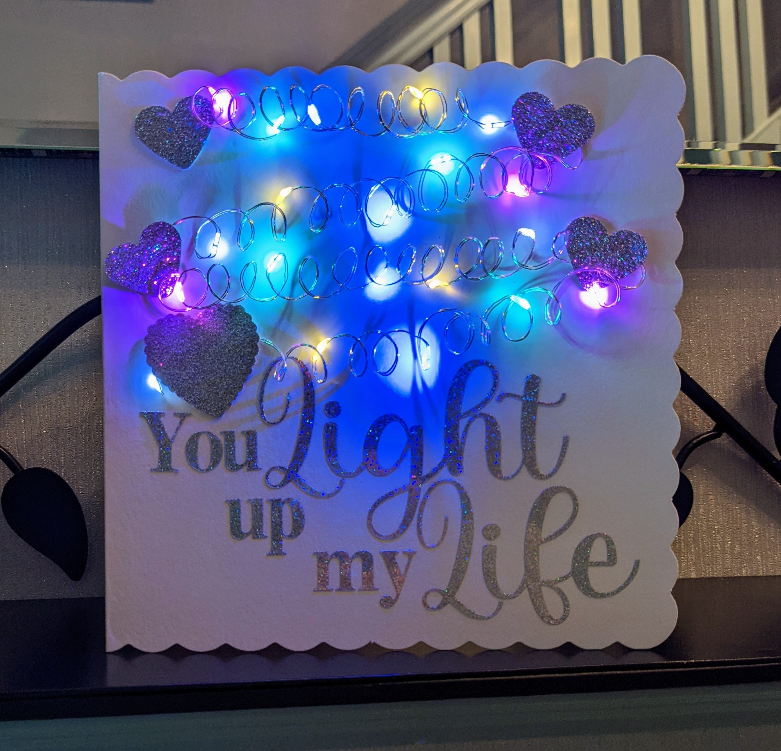 Light up Cards Led Cards With Lights Blank Cards Extra Special | Etsy UK