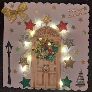 Just Wow!! Stunning Led Light up Christmas Card With a Beautifully ...
