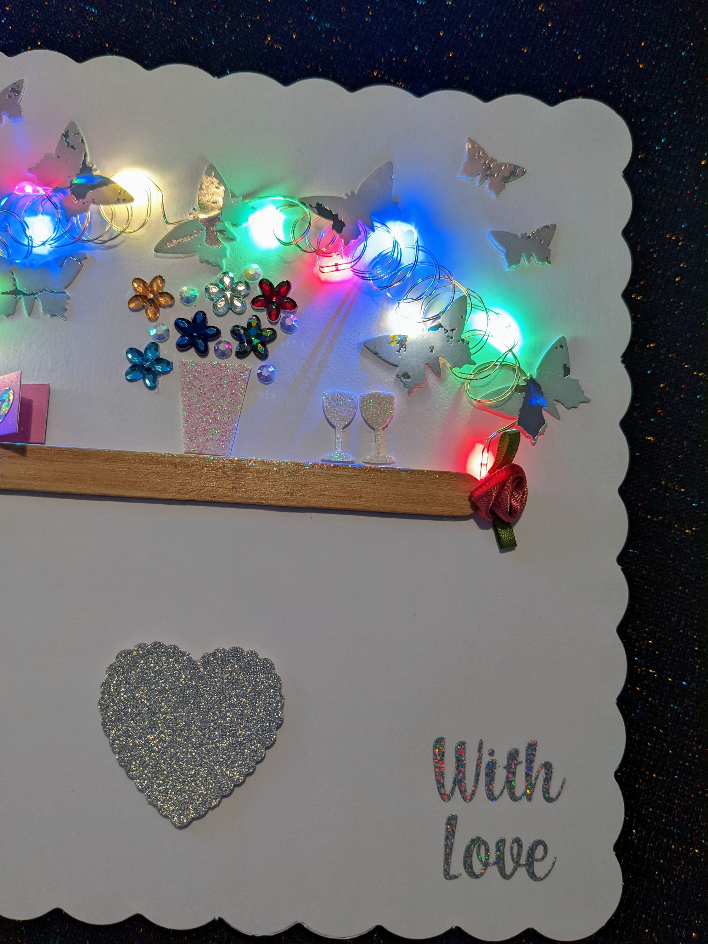 Light up Cards for Her Led Cards Extra Special Cards Friend - Etsy UK