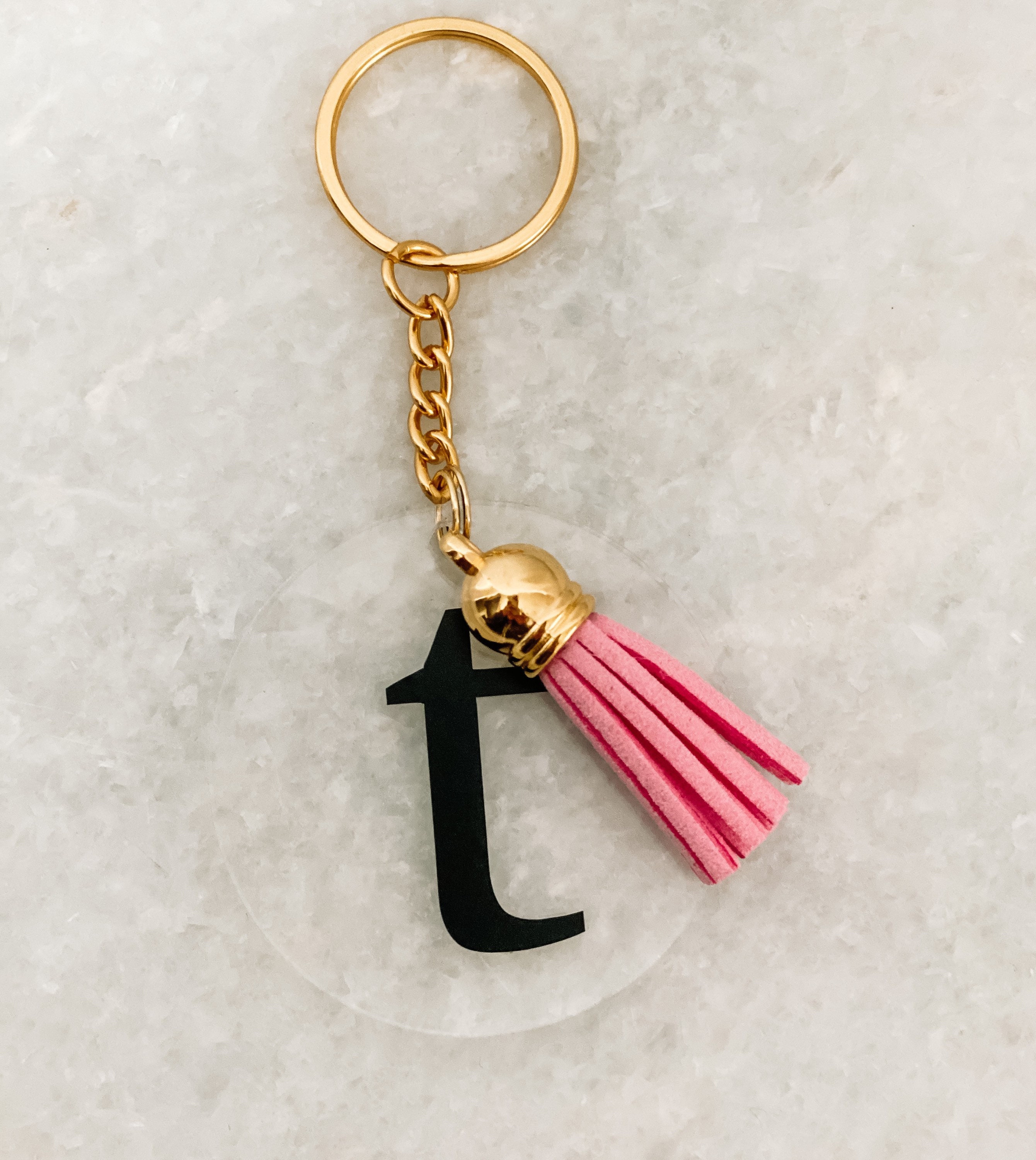 Initial keychain | Etsy