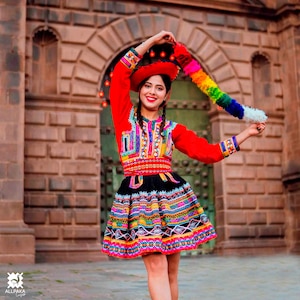 Typical Valicha Costume for Adults,typical Valicha Costume,peruvian ...