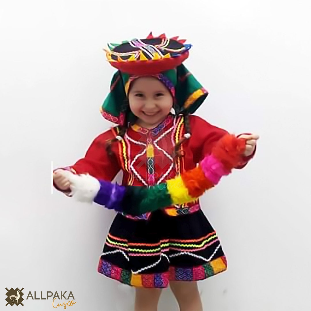 Peru Traditional Clothes for Boys, Typical Costume of Peru for Children ...