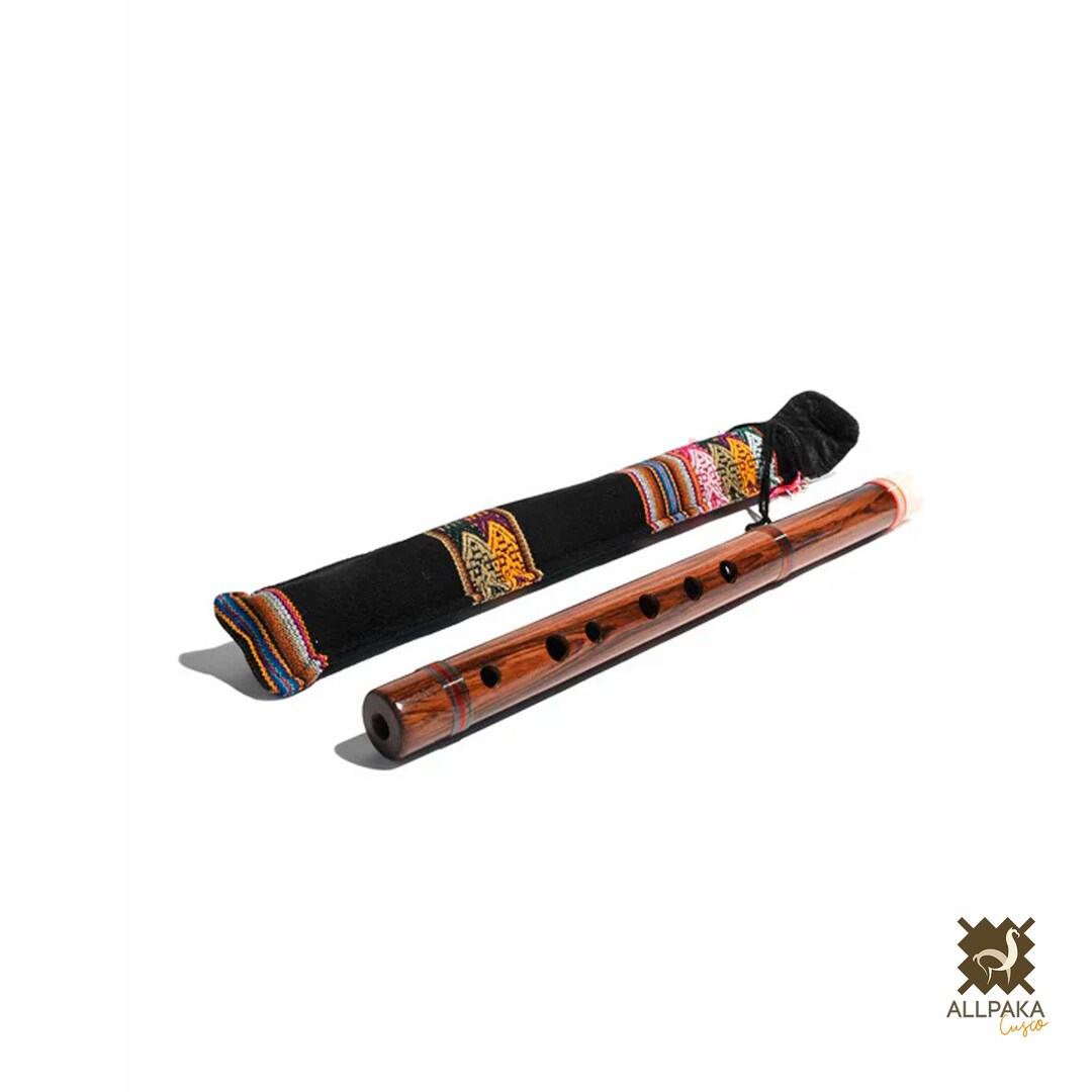 Flute, Handmade Andean Quena - Peruvian Wind Instrument for Beginners ...