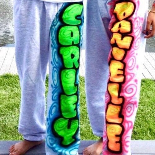 Airbrushed Sweatpants Youth / Adult Airbrush Graffiti 90s - Etsy