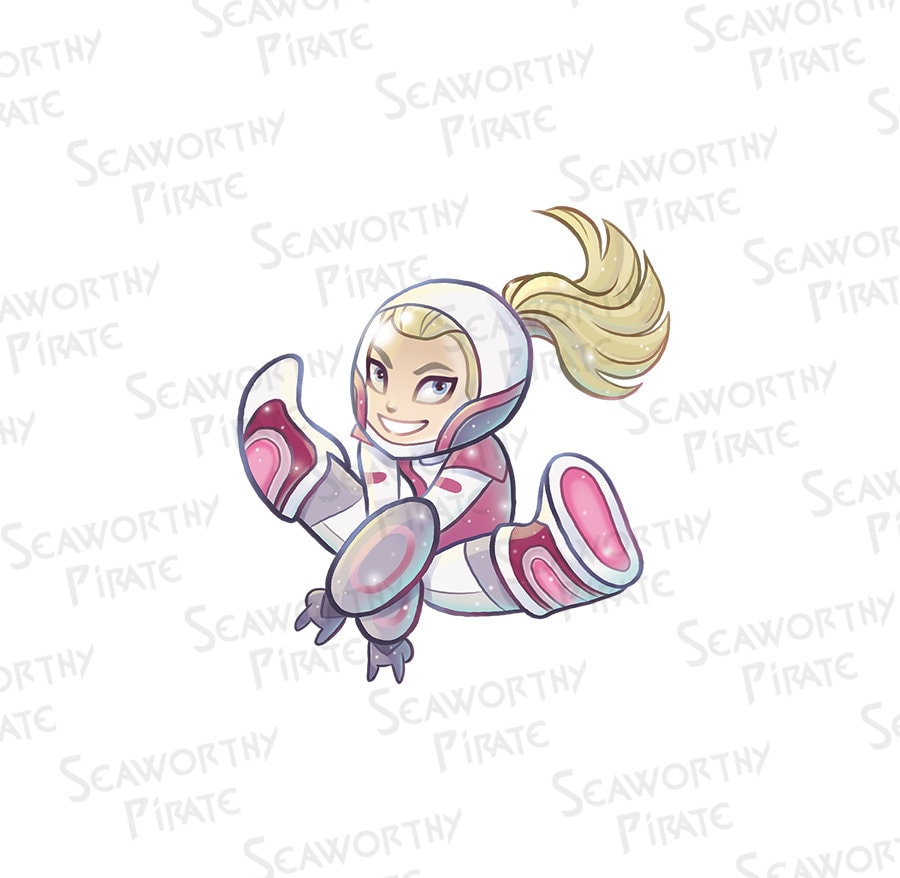 She-ra Space Squad Chibi 3 Sticker Set | Etsy