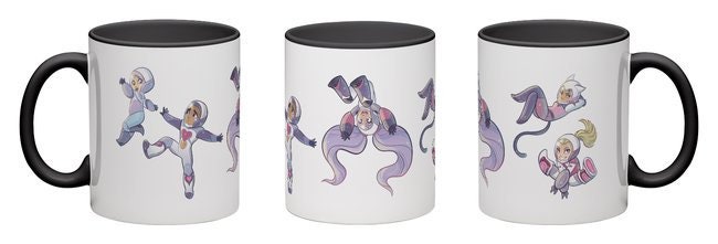 She-ra Space Squad Mug Chibi Glimmer Bow Entrapta Catra | Etsy