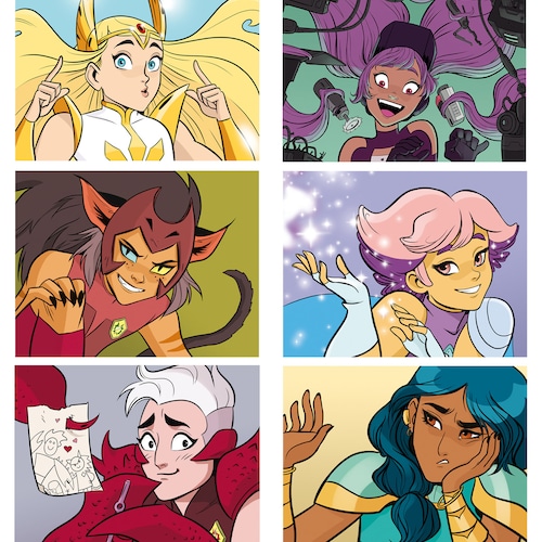 She-ra Postcard Pack 13 Characters Including: She-ra - Etsy
