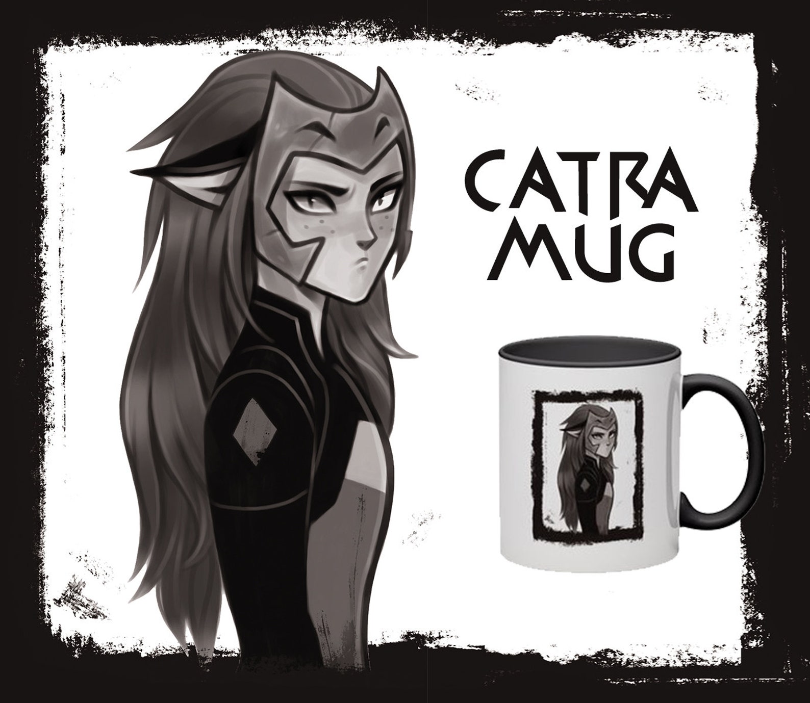 Catra Mug She-Ra and the Princesses of Power S4 outfit | Etsy