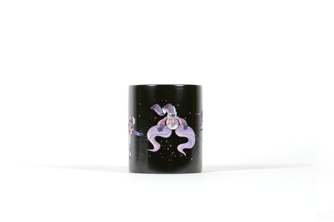 She-ra Space Squad Mug Chibi Glimmer Bow Entrapta Catra - Etsy