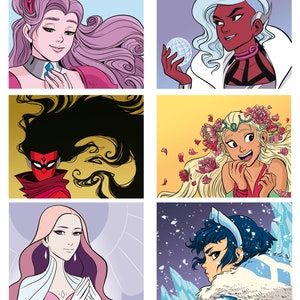 She-ra Postcard Pack | 13 Characters Including: She-ra, Glimmer, Catra ...