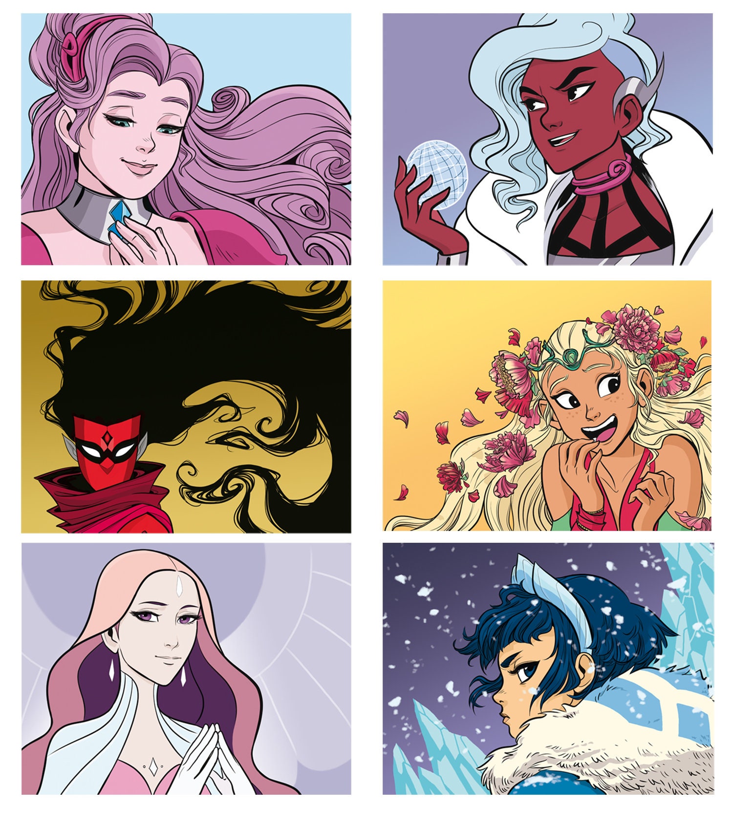 She-ra Postcard Pack 13 Characters Including: She-ra | Etsy