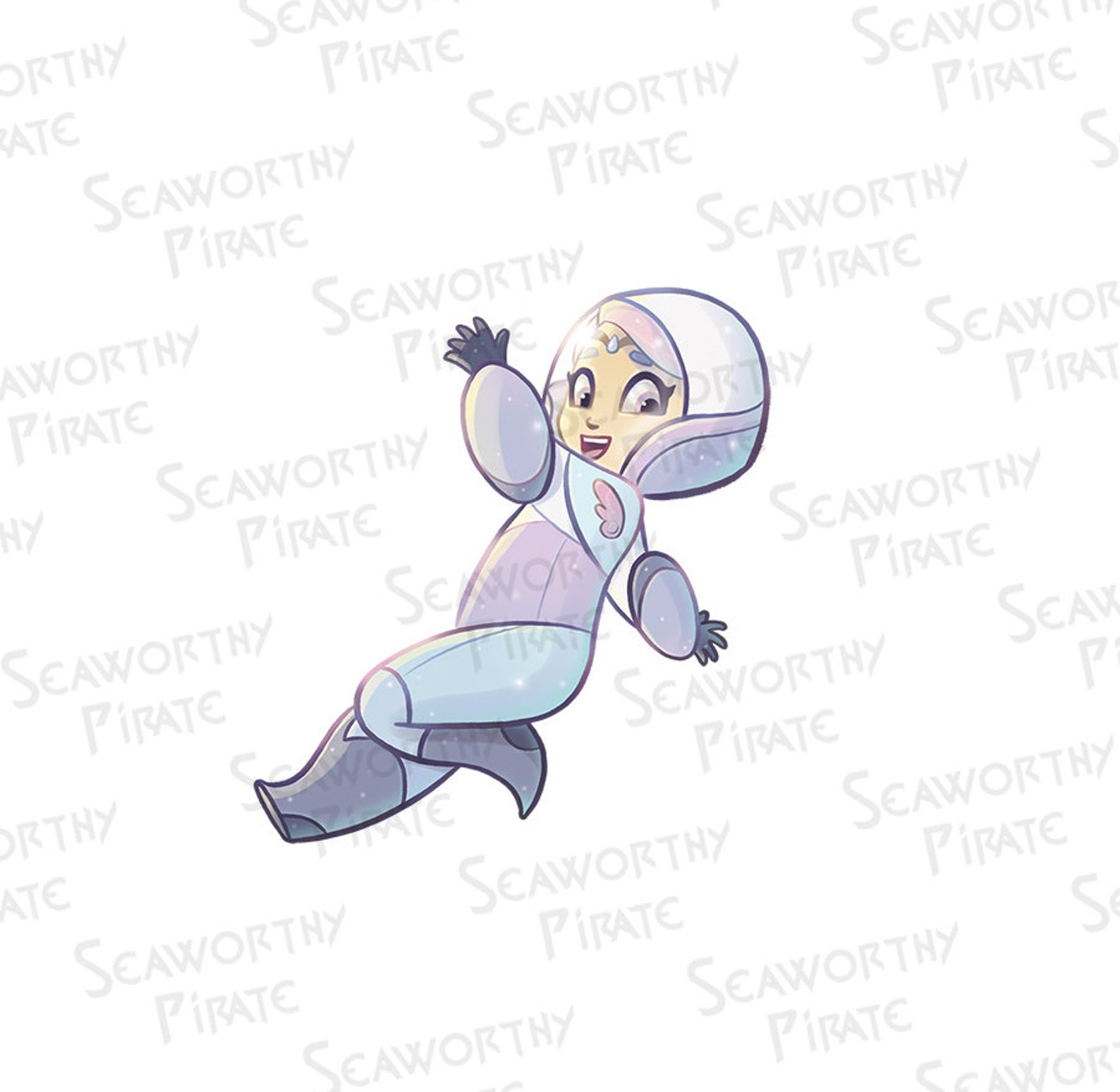 She-ra Space Squad Chibi 3" Sticker Set - Etsy