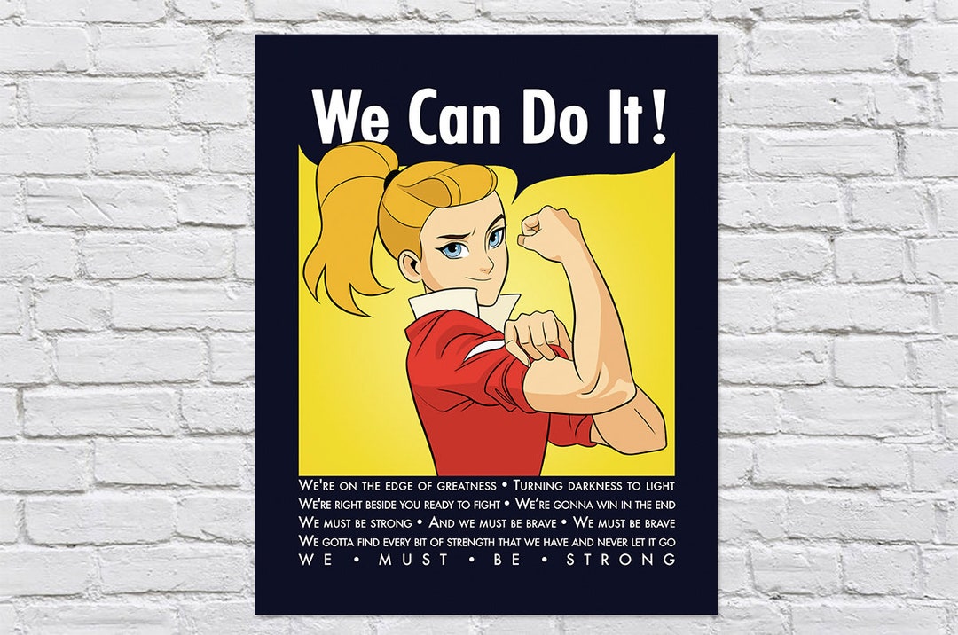 We Can Do It! Poster of Adora (she-ra) - 16" X 20" - Etsy